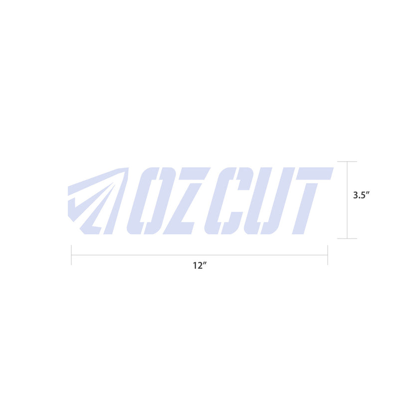 Vinyl Decal - 12" – Ozcut Broadheads